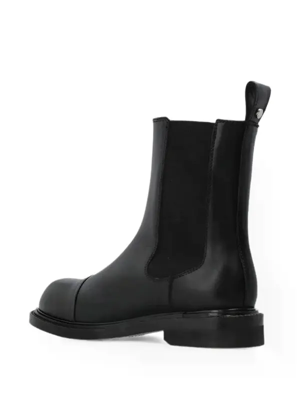 Moschino Leather Chelsea Boots
