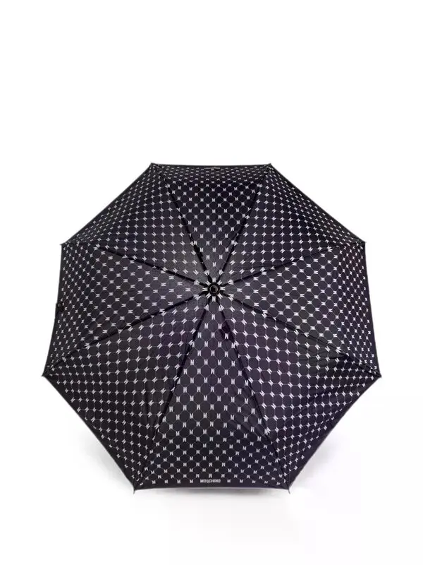 Moschino Monogram-print Folding Umbrella