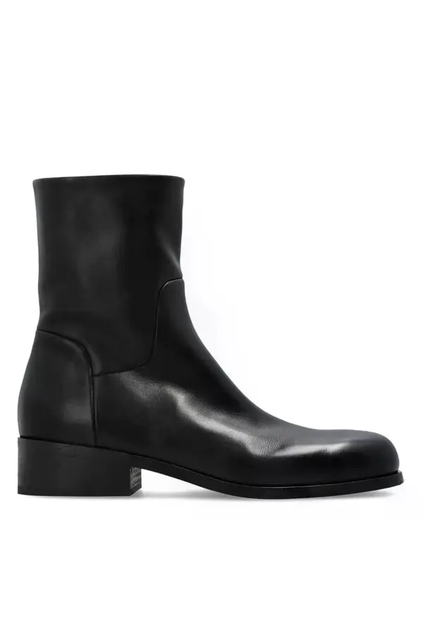 Marsèll Leather Ankle Boots