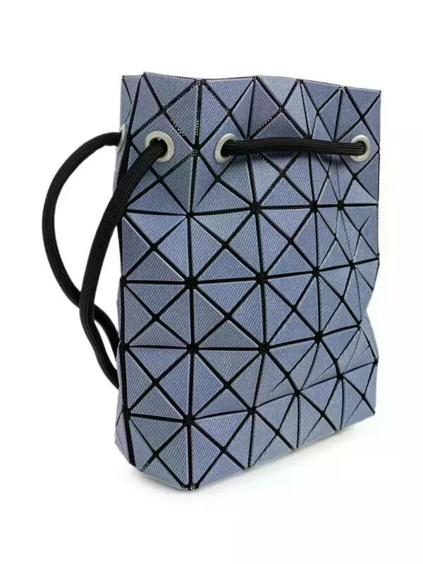 Issey Miyake Geometric-panel Drawstring Bucket Bag