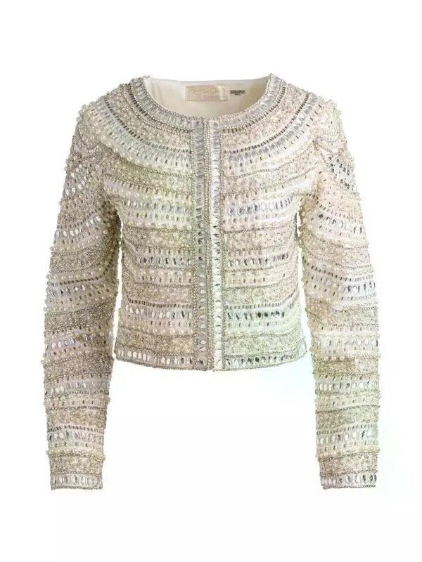 Alice + Olivia Sequin-embellished Bead-embellished Jacket