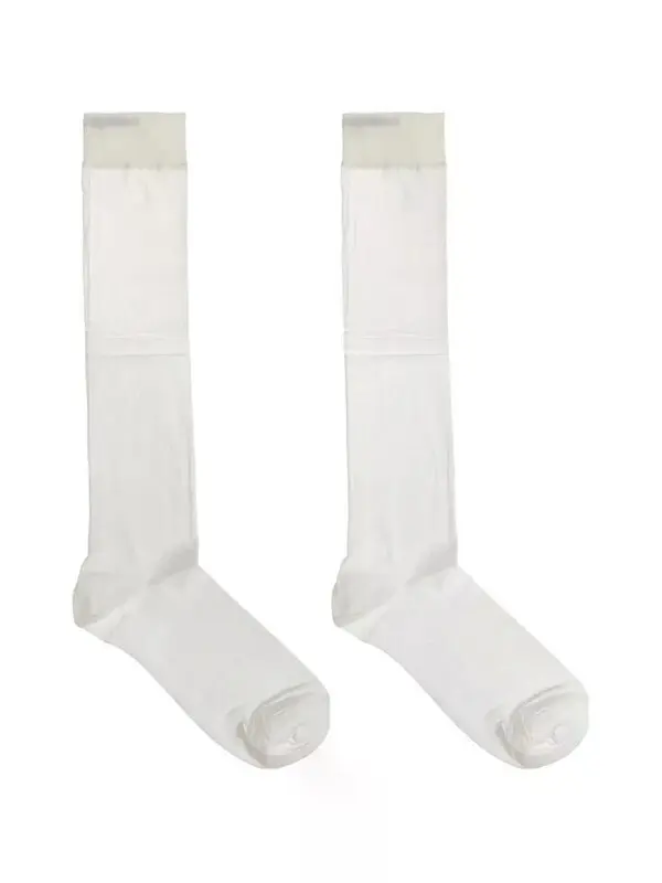 Issey Miyake Transparent Knee-high Socks - Neutrals