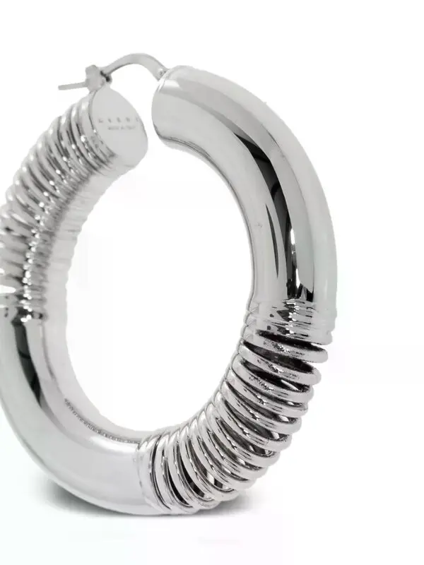 Marni Ridged Hoop Earrings