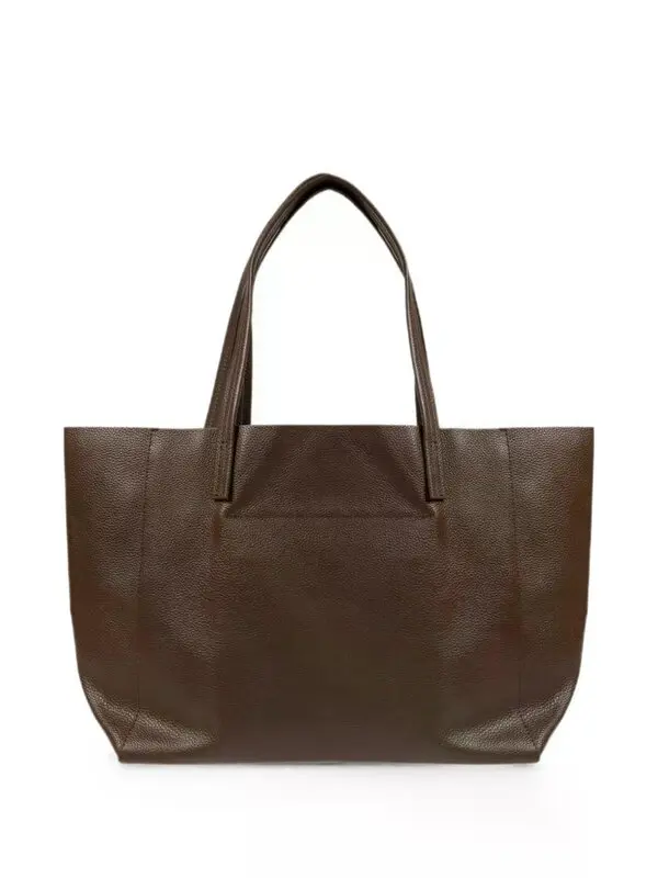 Kurt Geiger Violet Pebbled Leather Tote Bag