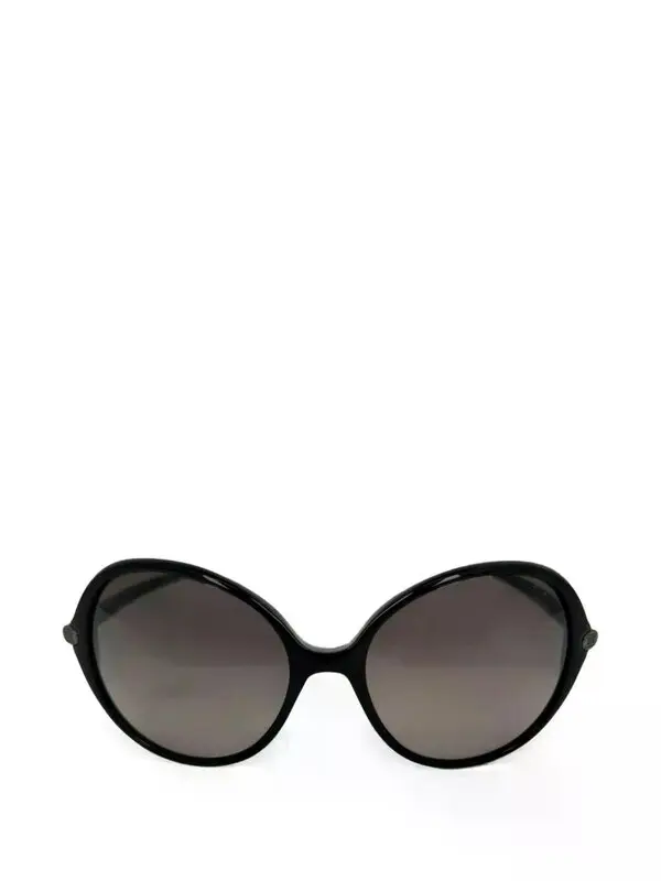 Celine 2010s Round-frame Sunglasses - Black