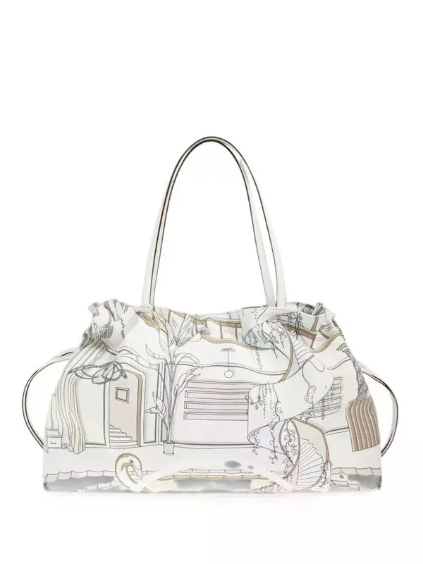 Tory Burch Large Ella Drawstring Tote Bag