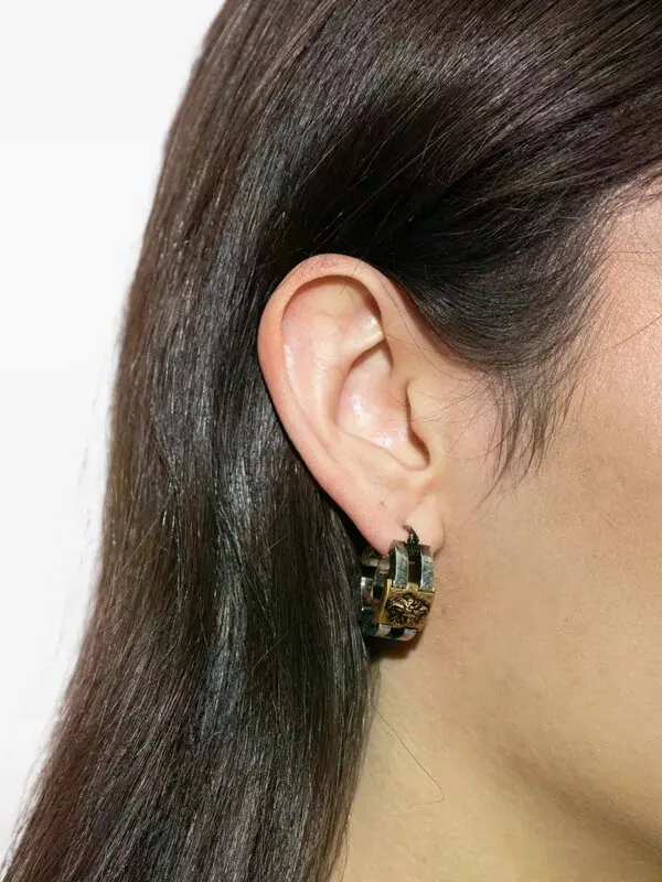Versace Medusa Hoop Earrings