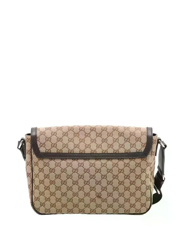 Gucci 2000-2015 Gg Canvas Flap Crossbody Bag