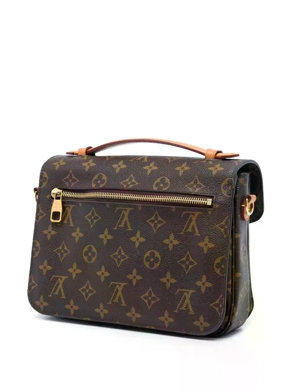 LOUIS VUITTON 2016 Monogram Pochette Metis Satchel