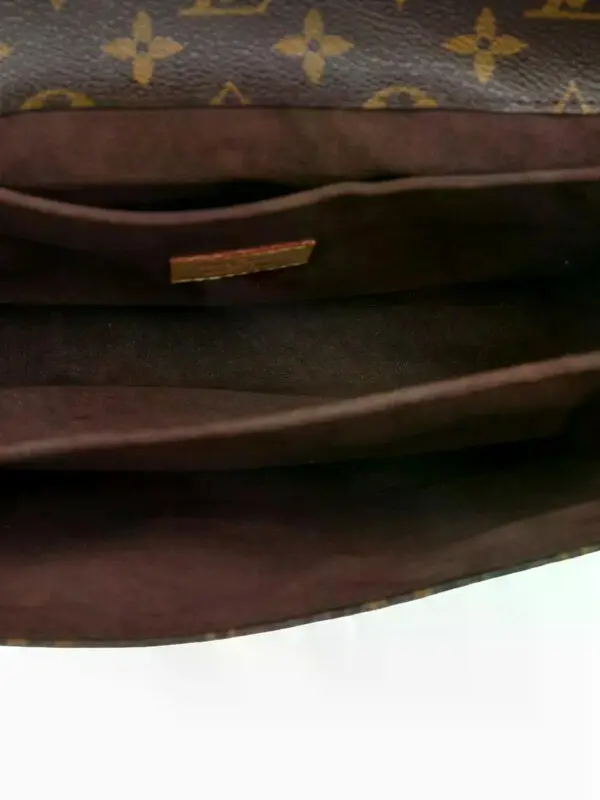 LOUIS VUITTON 2016 Monogram Pochette Metis Satchel