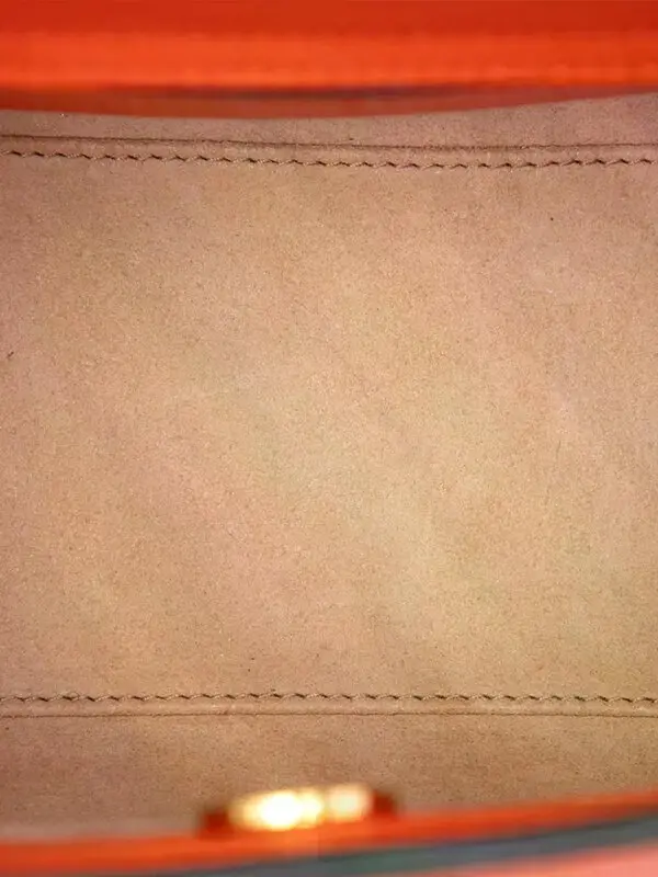 Gucci Leather Bamboo Diana Satchel - Orange