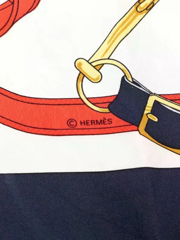 Hermès 2000-2026 Eperon D Or Silk Scarf 90 Scarves