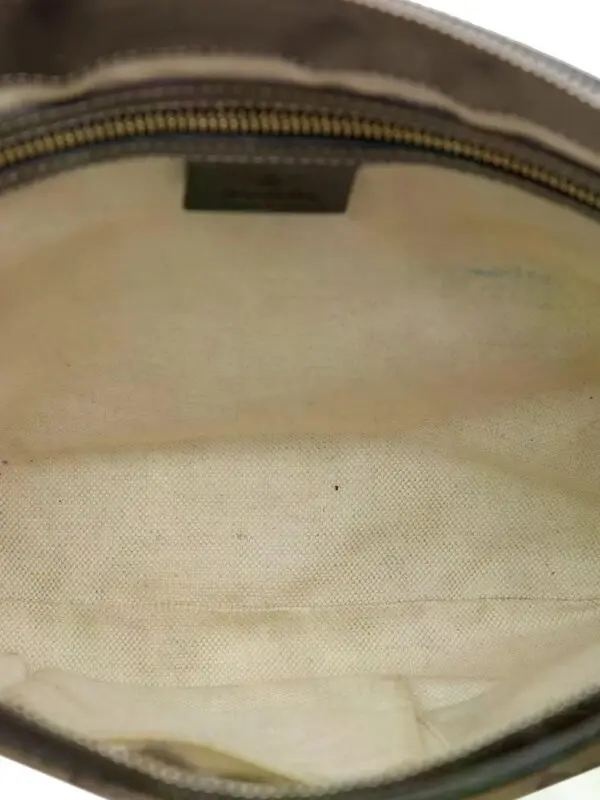 Gucci Gg Canvas Web Mayfair Crossbody Bag