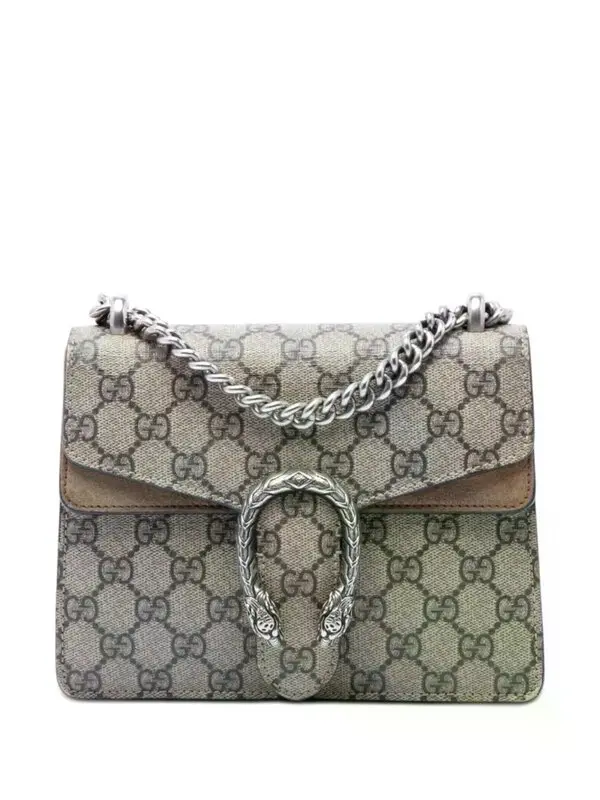 Gucci 2016-2026 Small Gg Supreme Dionysus Crossbody Bag - Neutrals
