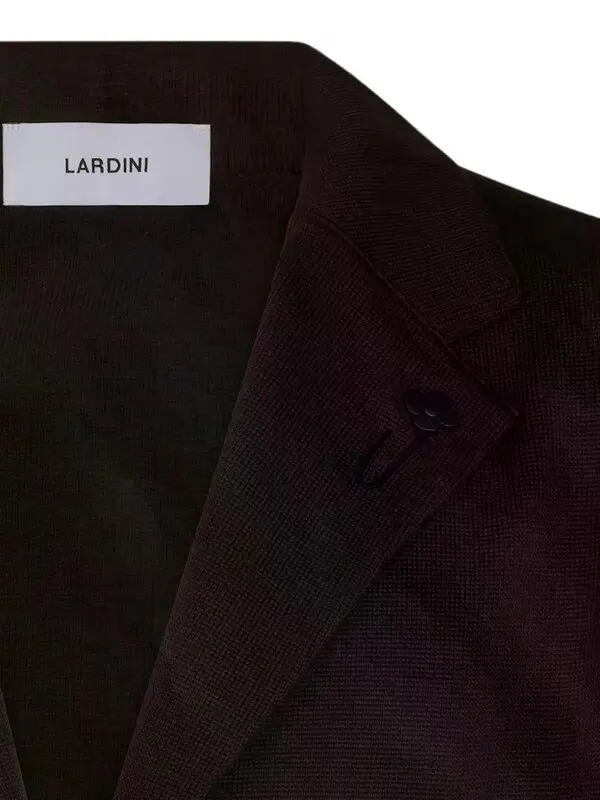 LARDINI Wool Button-up Jacket