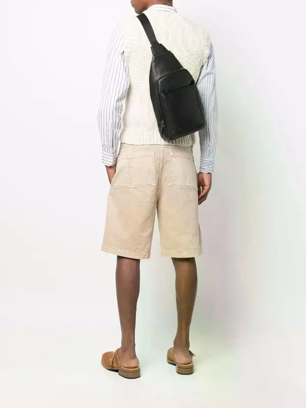 PIQUADRO Debossed-logo Sling Bag