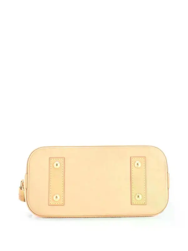 LOUIS VUITTON Alma Handbag Monogram Canvas Bb Crossbody Bag - Brown