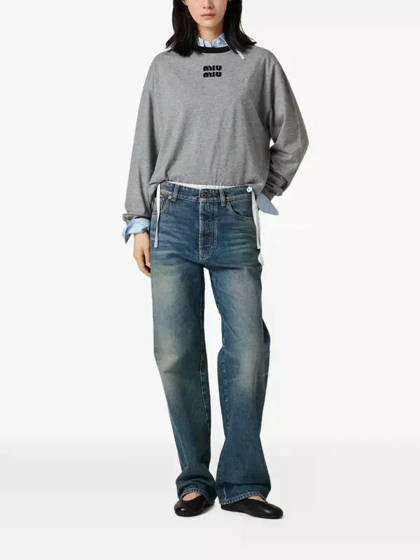 Miu Miu Five-pocket Denim Jeans