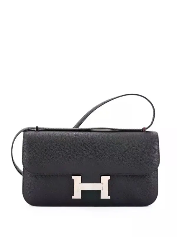 Hermès Constance Elan Nm Bag Epsom 25 Shoulder Bag - Black