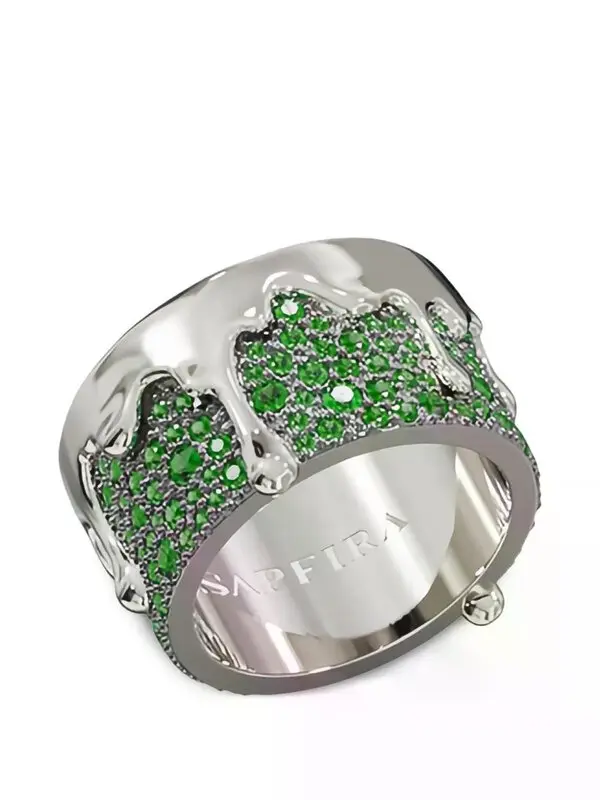 SAPFIRA Crystal-embellished Ring