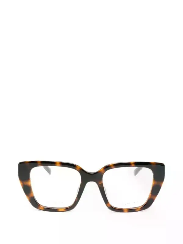 Gucci Interlocking G Cat-eye Glasses - Brown