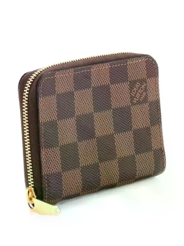 LOUIS VUITTON Zippy Coin Purse Damier Pouch