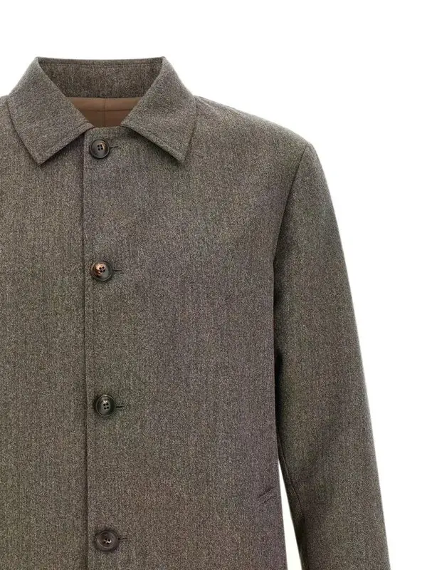 Pal Zileri Reversible Wool Coat