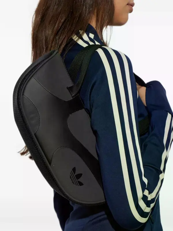 Adidas Small Logo-patch Panelled Shoulder Bag