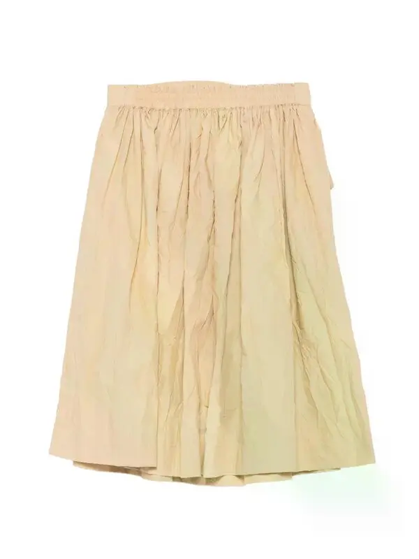 Ermanno Scervino Crinkled Tie-waist Midi Skirt