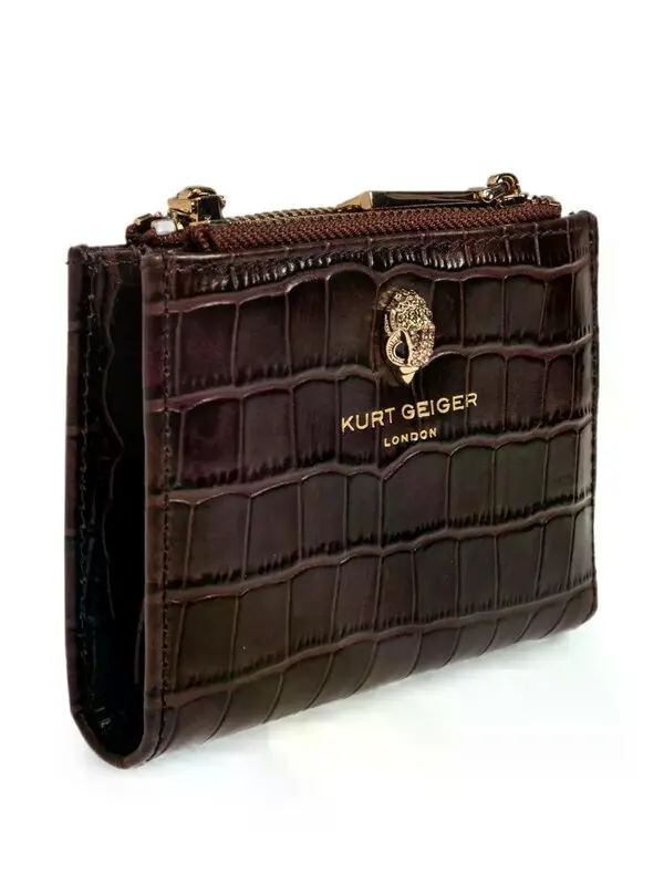 Kurt Geiger Shoreditch Croc-effect Wallet