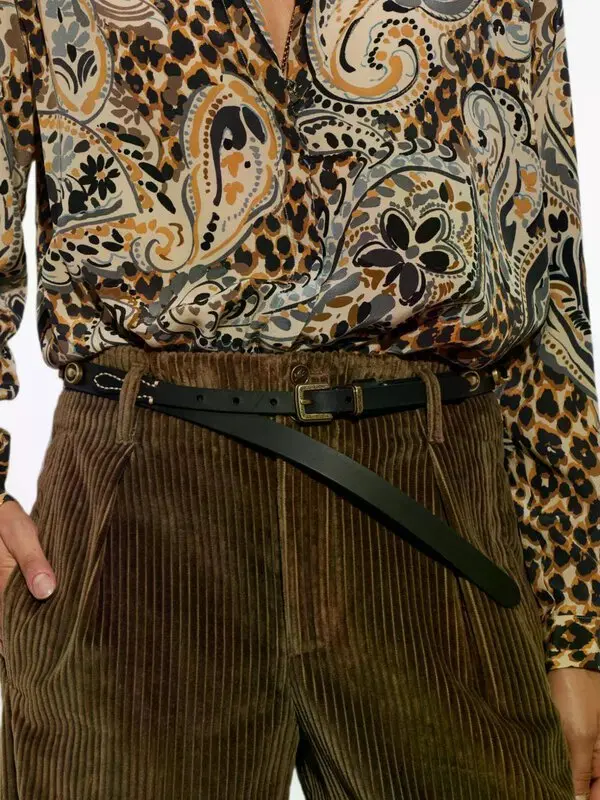 Etro Embellished Buckled Belt