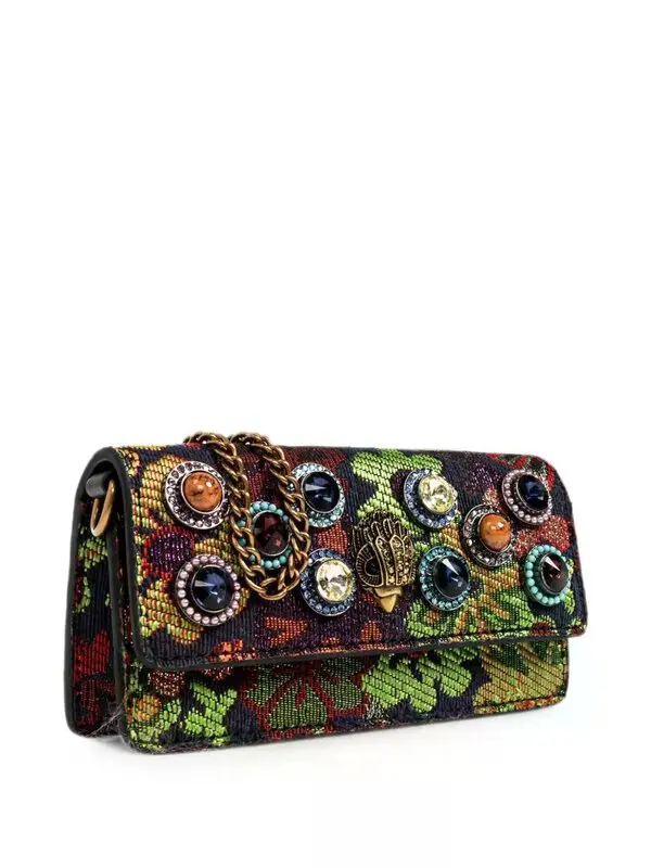 Kurt Geiger Long Nano Shoreditch Gem-embellished Bag
