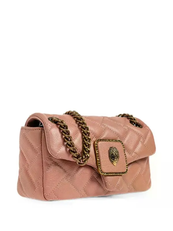 Kurt Geiger Mini Pimlico Quilted Leather Shoulder Bag - Pink