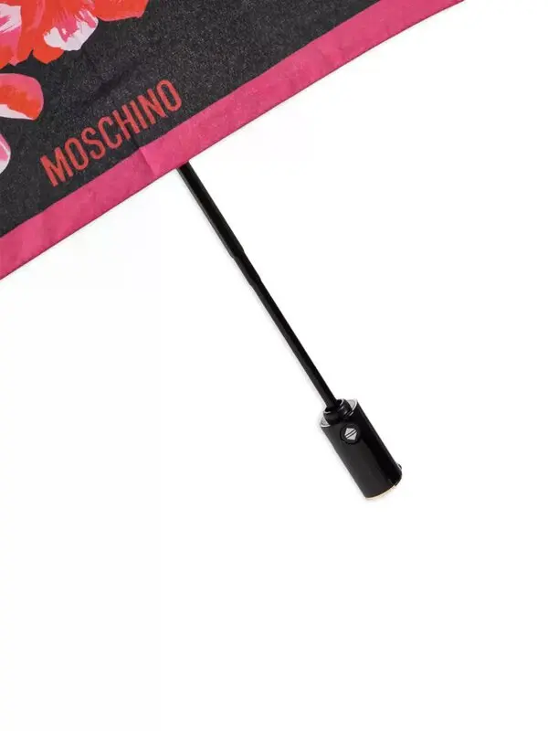 Moschino Floral-motif Folding Umbrella