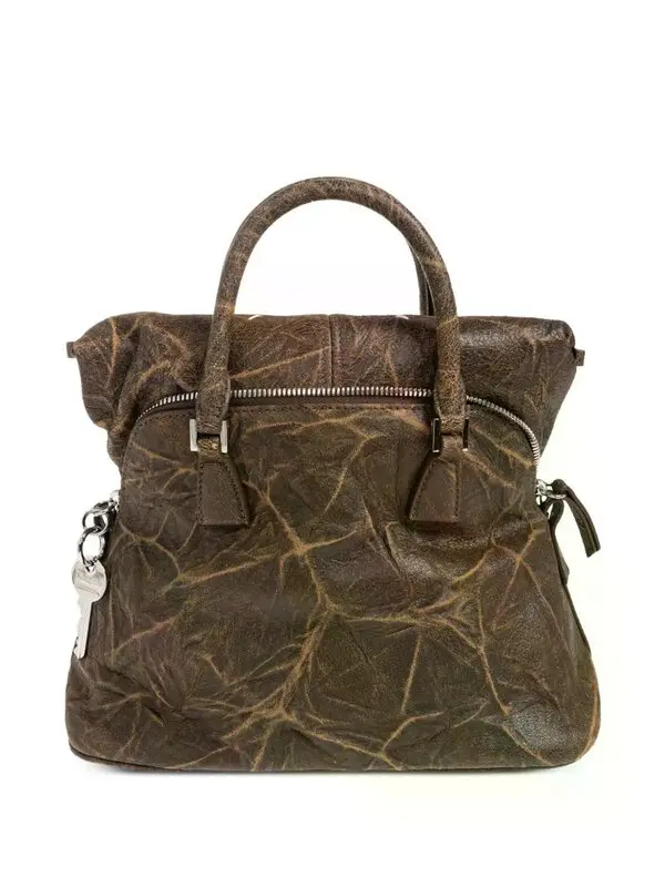 MAISON MARGIELA Mini 5ac Leather Tote Bag