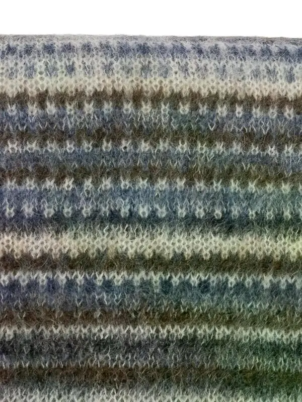 MARANT Mouna Fair Isle-knit Scarf