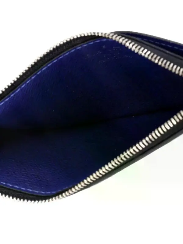 LOUIS VUITTON Coin Monogram Taigarama Card Holder