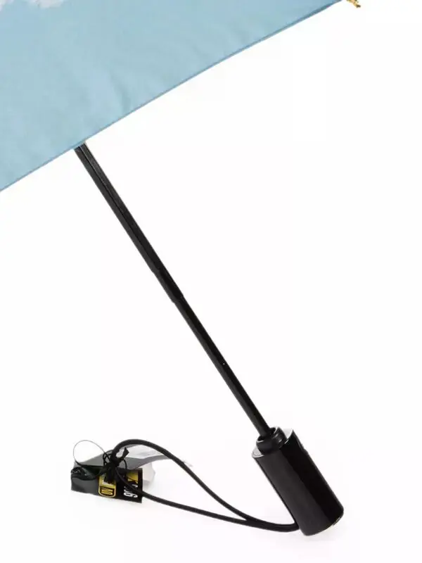 Moschino Cloud-print Folding Umbrella