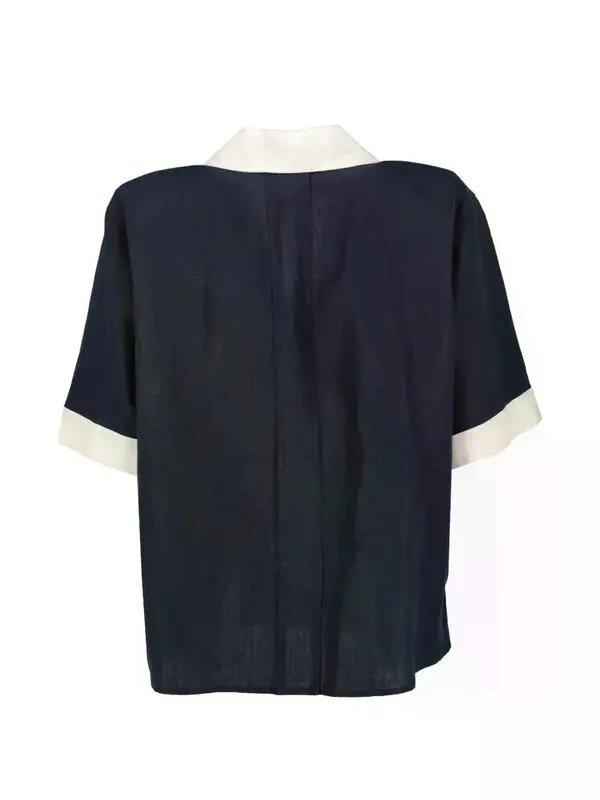 Saint Laurent Contrast-trim Shit