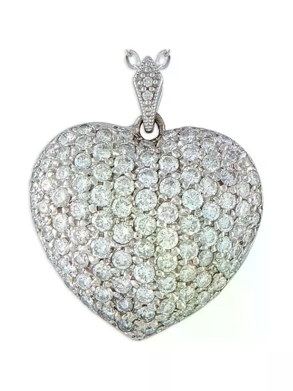 LB EXCLUSIVE Diamond Heart-pendant Necklace