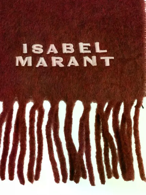 Isabel Marant Étoile Firny Logo-embroidered Scarf