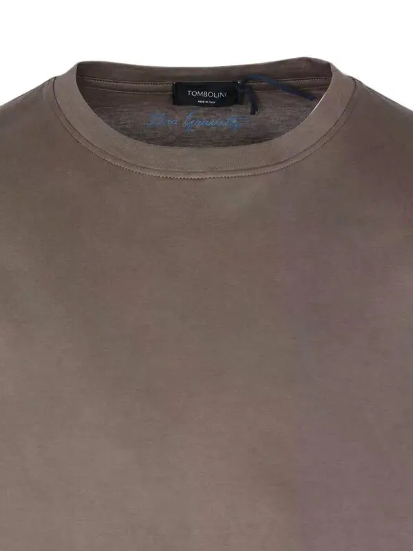 TOMBOLINI Short-sleeved T-shirt - Brown