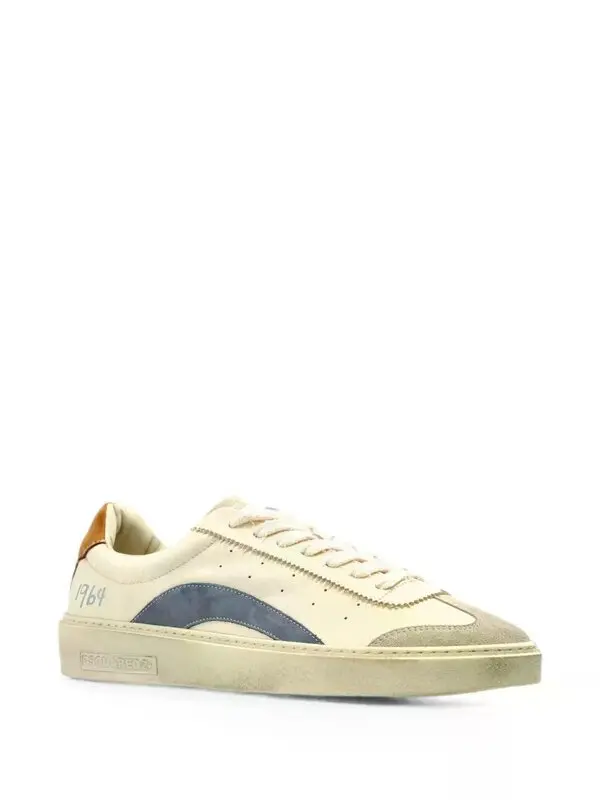 Dsquared2 Panelled Leather Sneakers