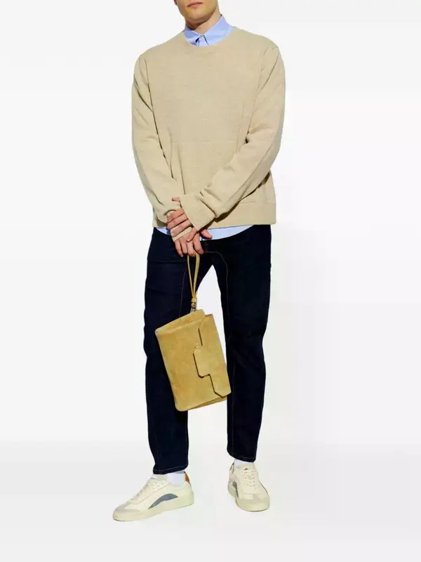 Dsquared2 Panelled Leather Sneakers