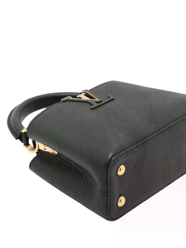 LOUIS VUITTON Taurillon Capucines Satchel