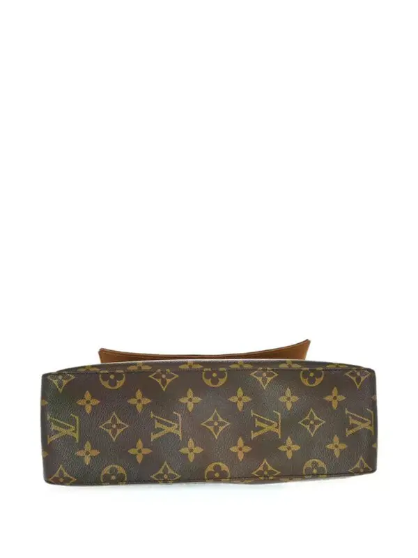 LOUIS VUITTON 2005 Monogram Mini Looping Shoulder Bag - Brown