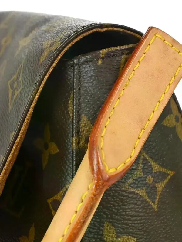 LOUIS VUITTON 2005 Monogram Mini Looping Shoulder Bag - Brown