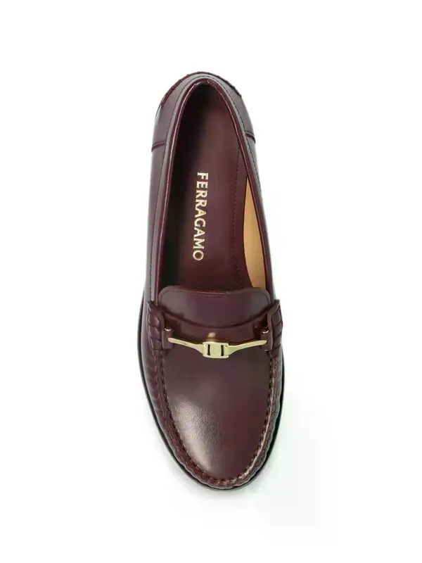 FERRAGAMO Harry Leather Loafers