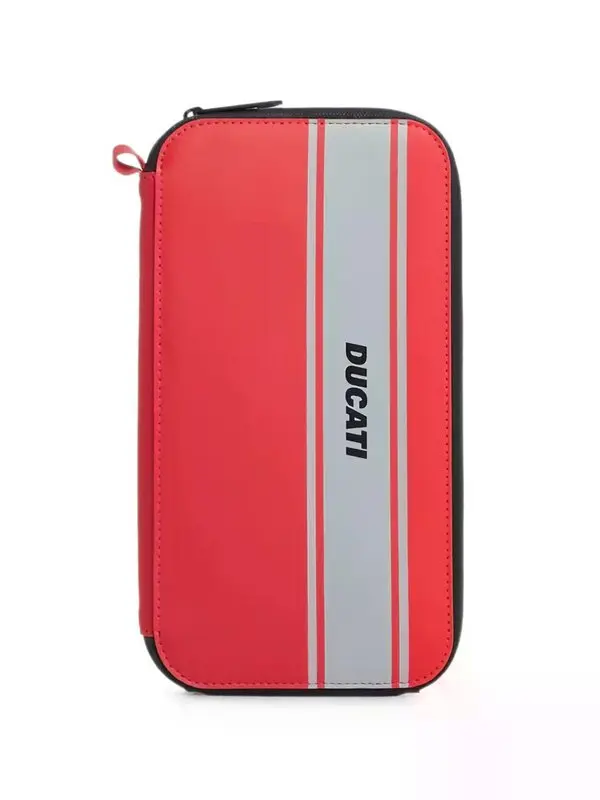 PIQUADRO Ducati Logo-print Wallet - Red