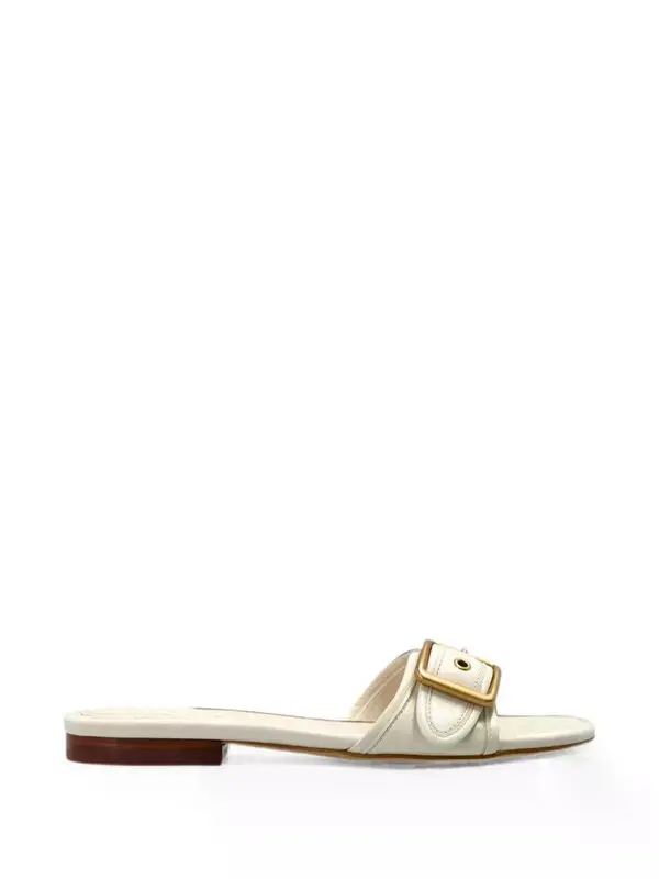 COACH Buckle-fastening Leather Sandals
